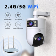 Dual Lens Wireless Outdoor Camera from JOOAN: Superior Security Solution