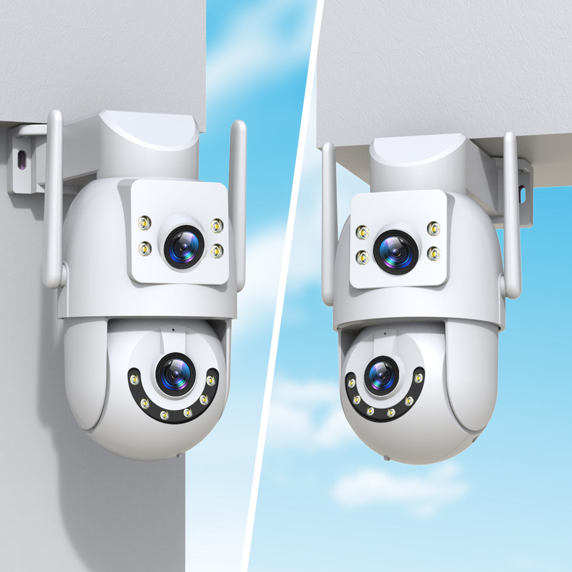 Jooan Dual Lens Outdoor Waterproof Security Camera – JOOAN