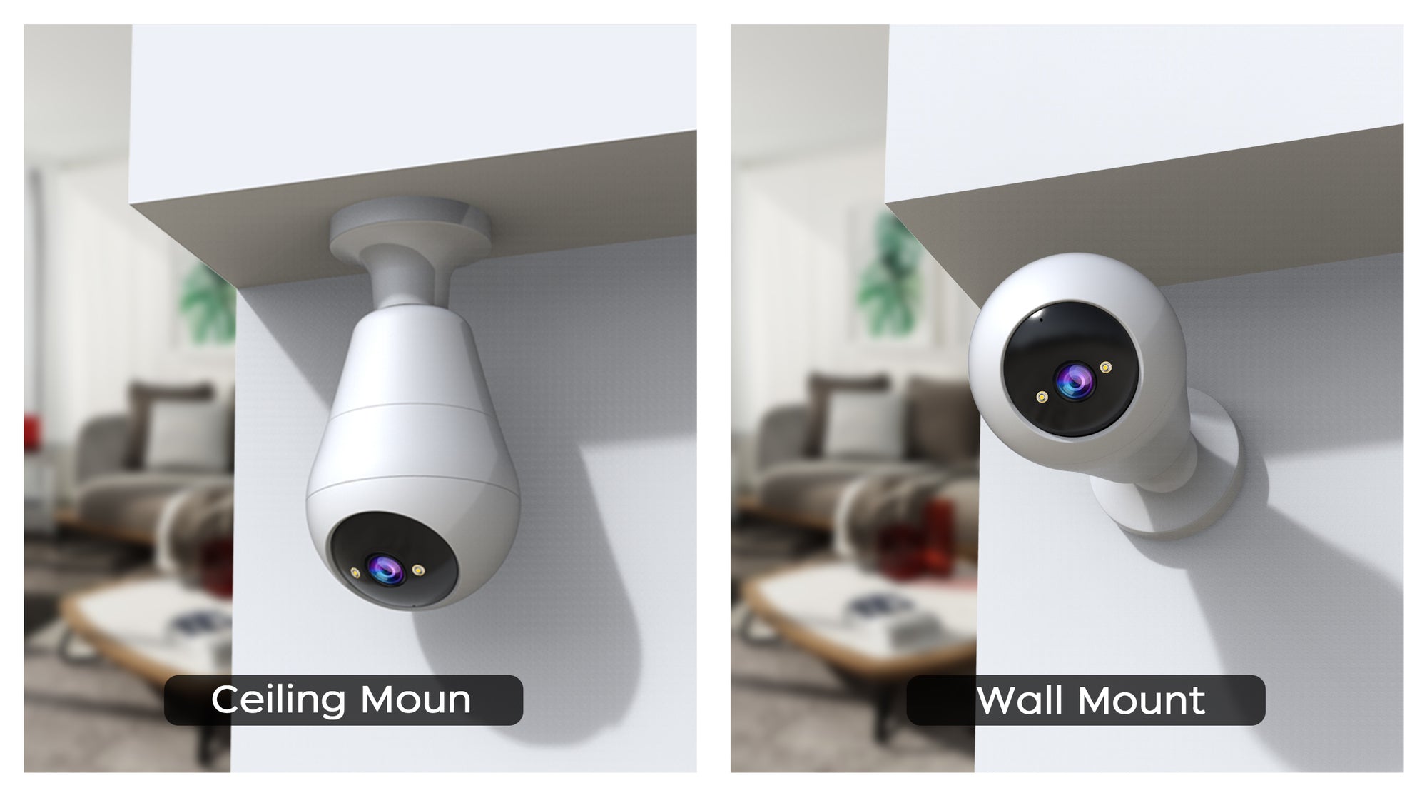 Light Bulb Camera For Home Security – JOOAN